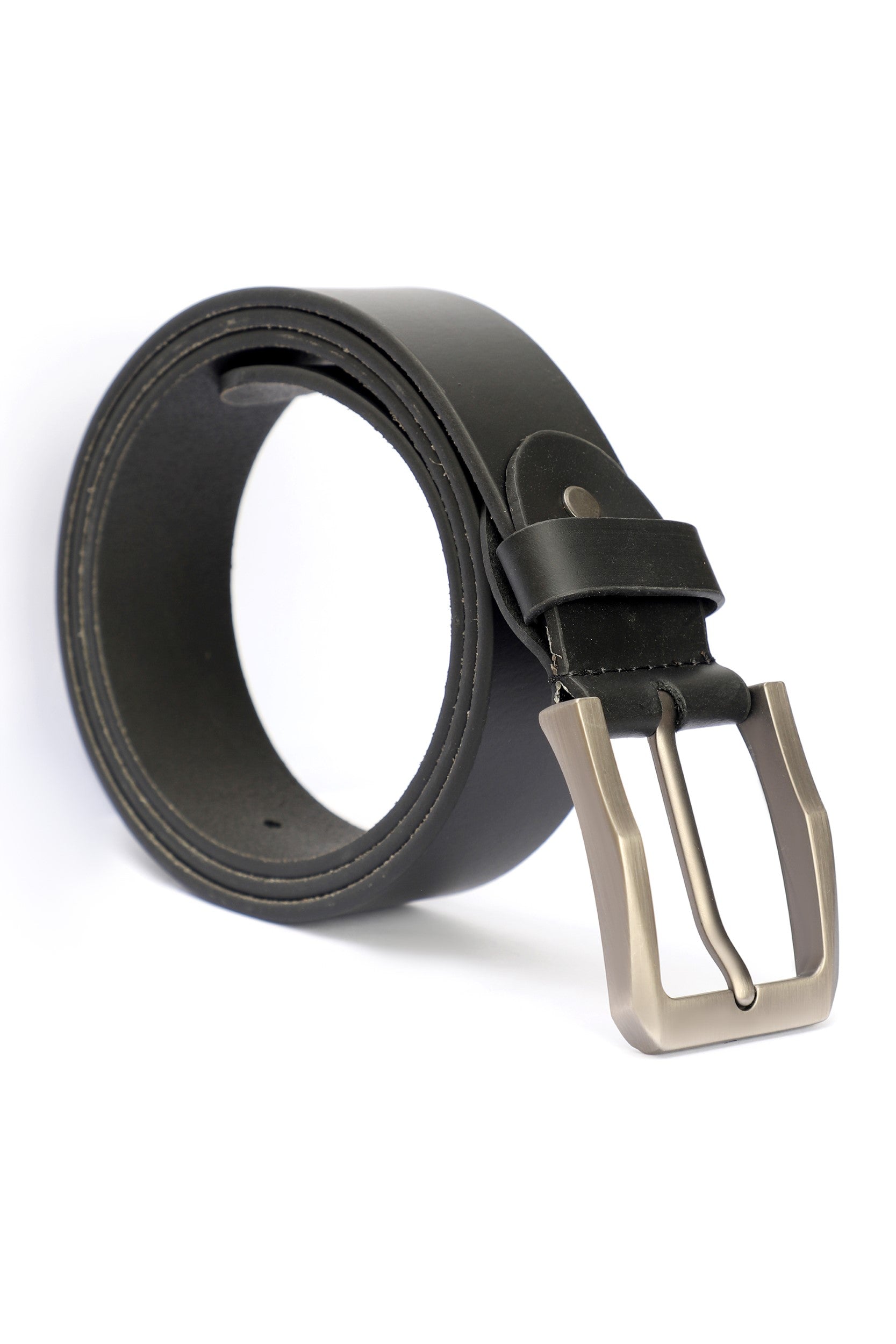 BLACK FORMAL LEATHER BELT – Monark Clothing