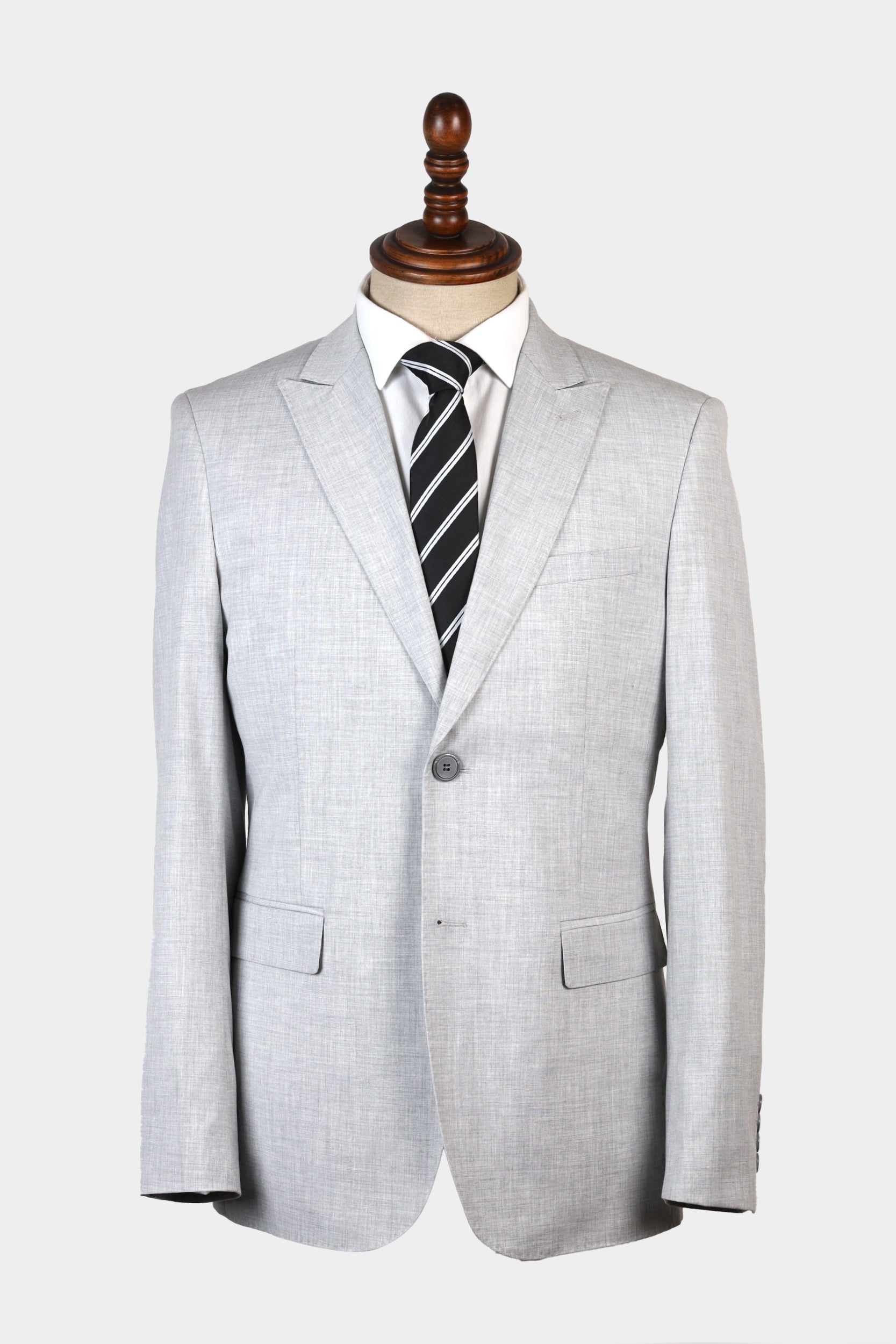 Cloud Grey Two Piece Suit – Monark Clothing