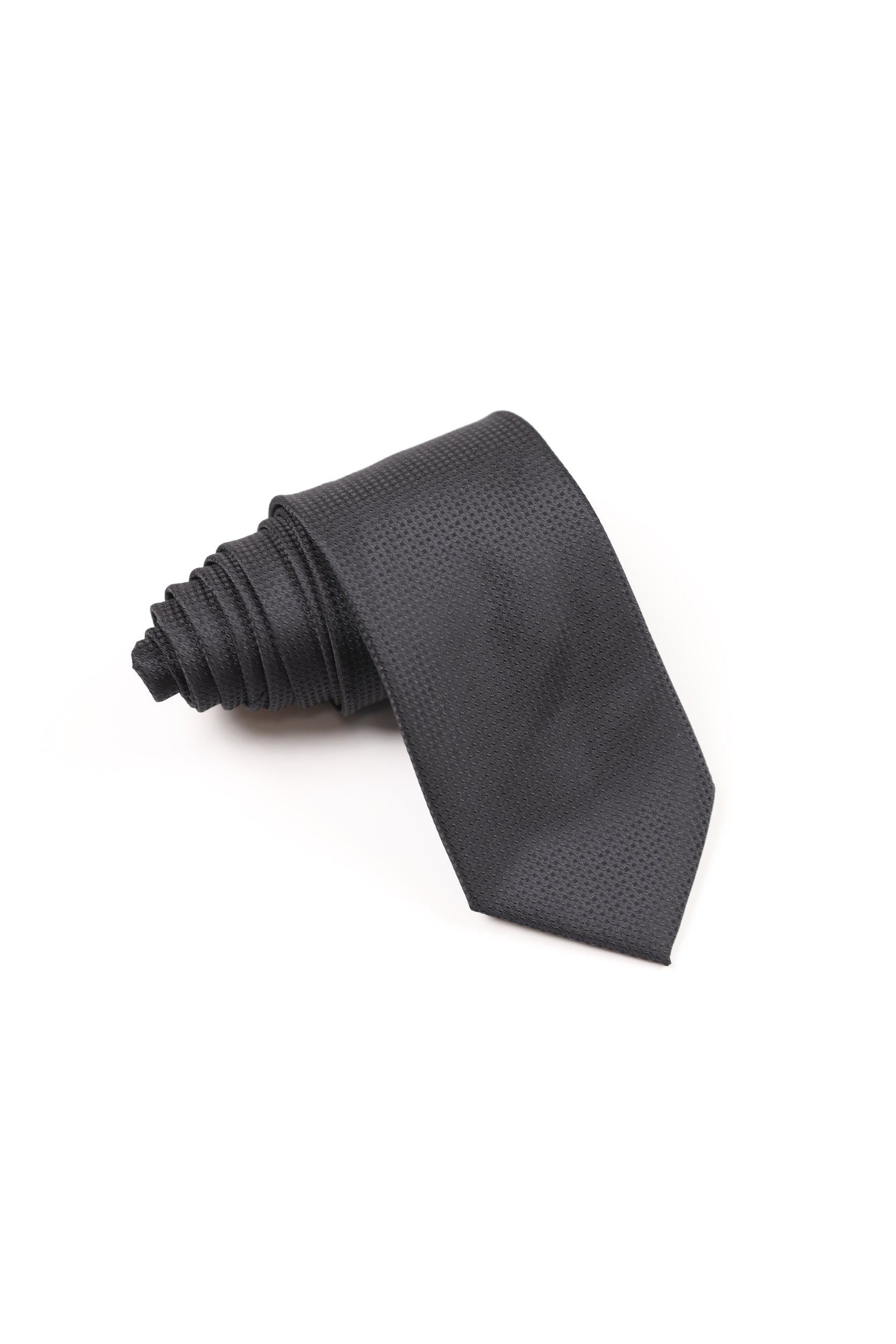 Black Textured Tie – Monark Clothing
