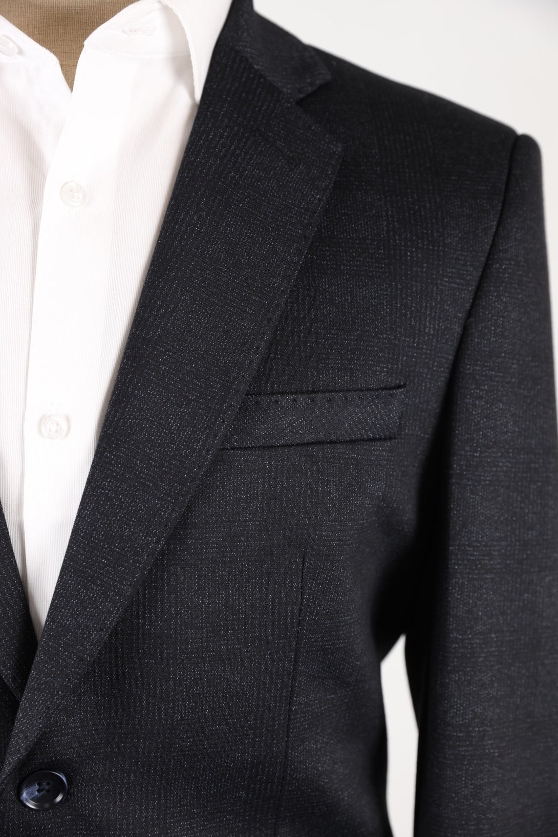 Black Checkered Formal Coat – Monark Clothing