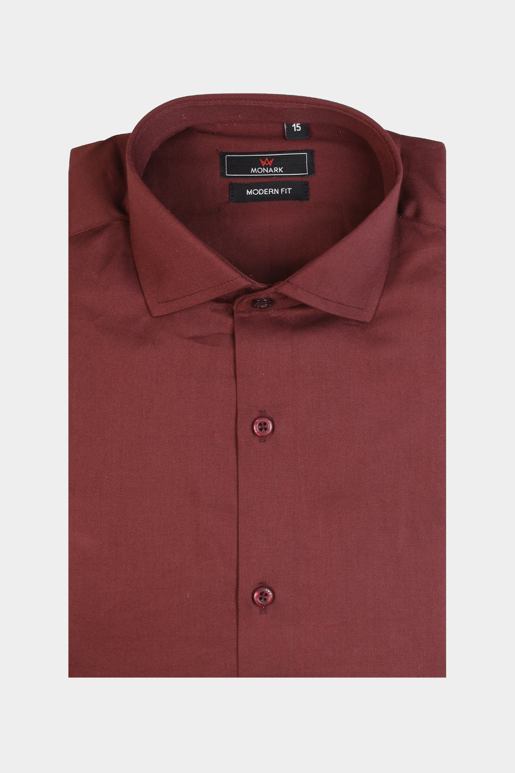Maroon Formal Shirt – Monark Clothing